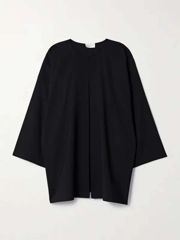 THE ROW Raj Wool-crepe Jacket