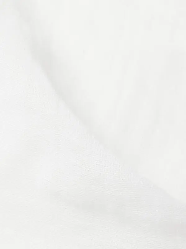 THE ROW Aria Asymmetric Silk-gauze Top