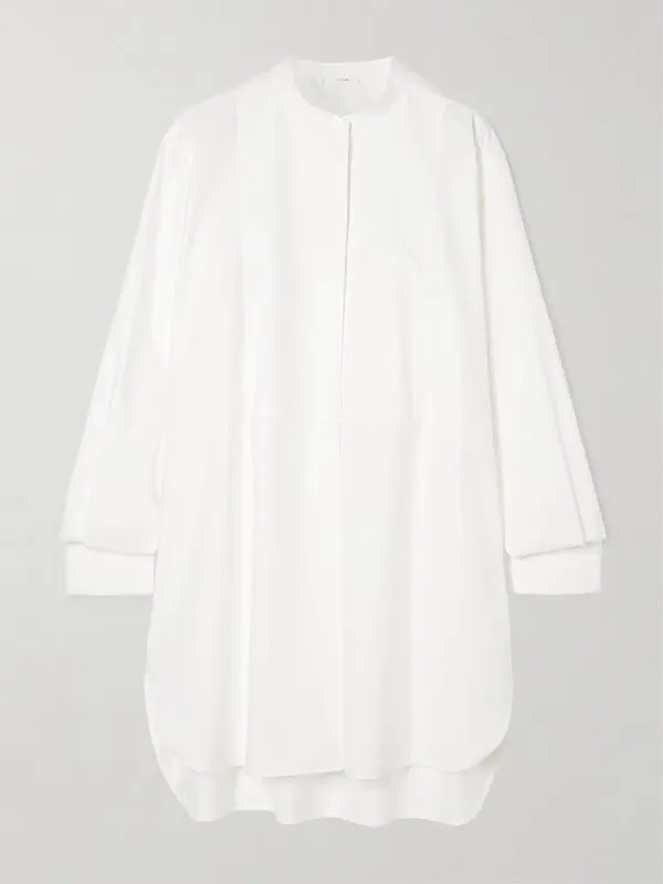 THE ROW Hari Cotton-poplin Shirt