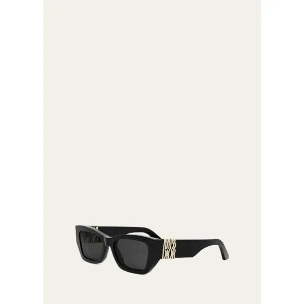 Dior Missdior S1i Rectangle Sunglasses - Black/smoke