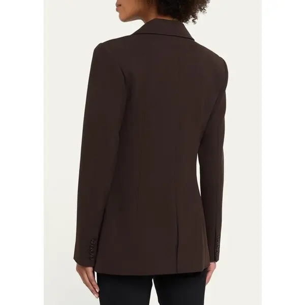 Simkhai Surabhi Hourglass Blazer - Chocolate