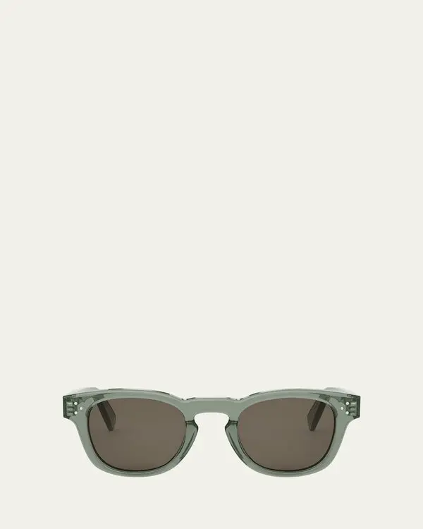 Celine Acetate Round Sunglasses