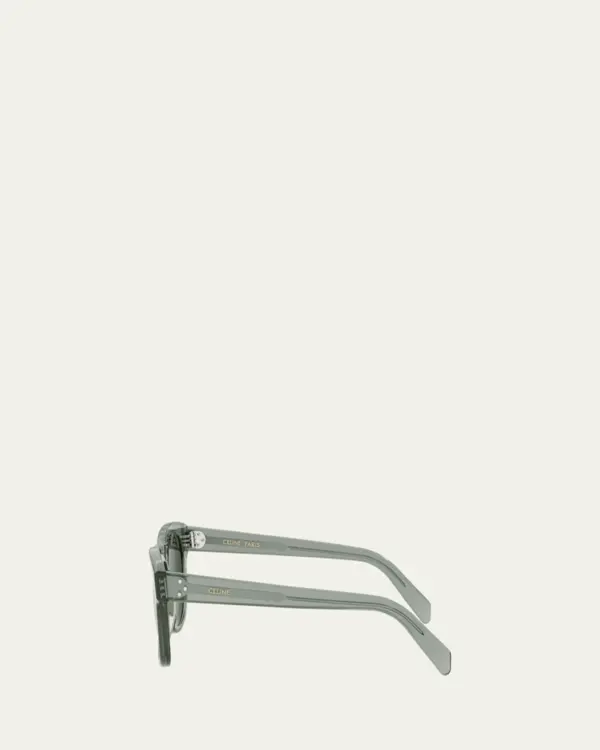 Celine Acetate Round Sunglasses