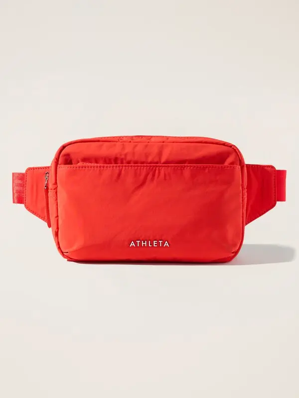 Athleta Large Crossbody Belt Bag - Cardinal