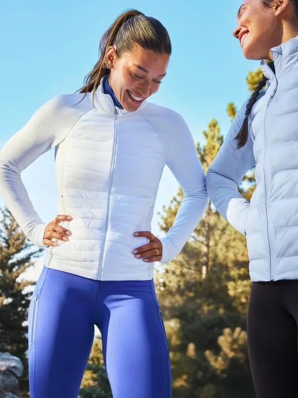 Athleta Flurry Force Insulated Primaloft Jacket - Bright White
