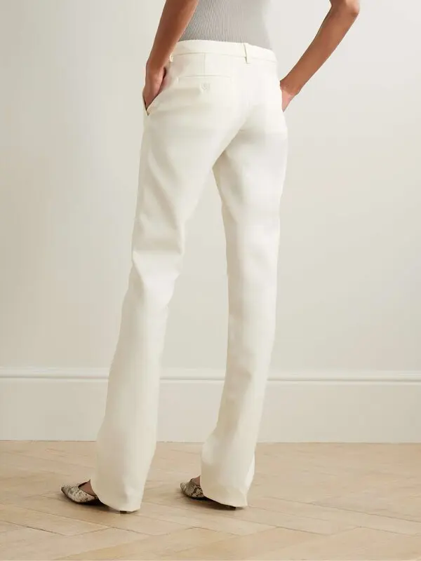 Acne Studios Wool-blend Twill Flared Pants