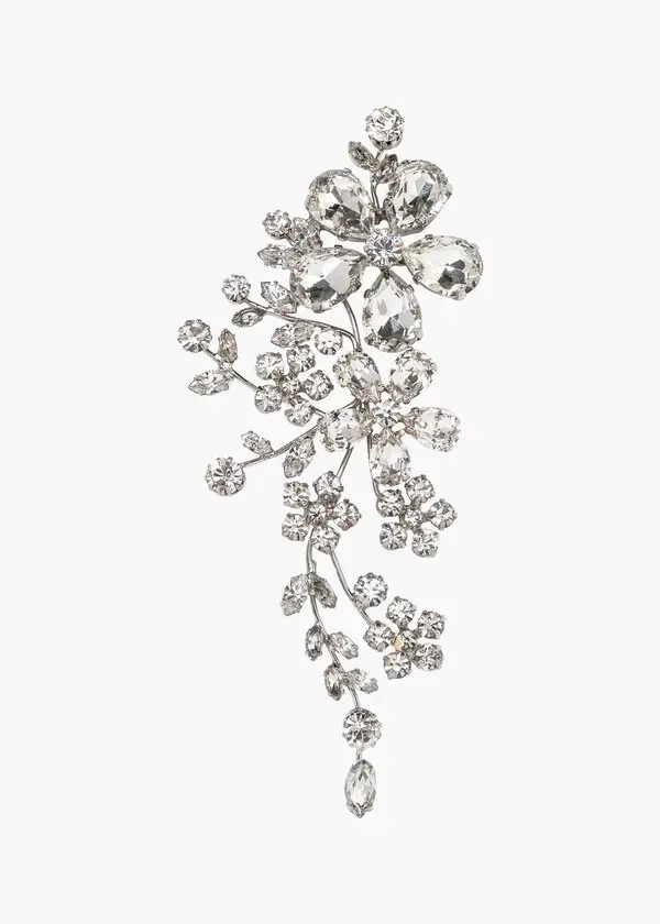 JENNIFER BEHR Darianna Brooch - Crystal