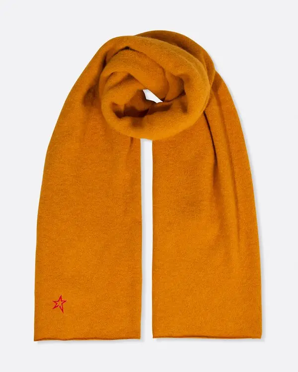 Perfect Moment Alpaca Wool Scarf - Canary-yellow