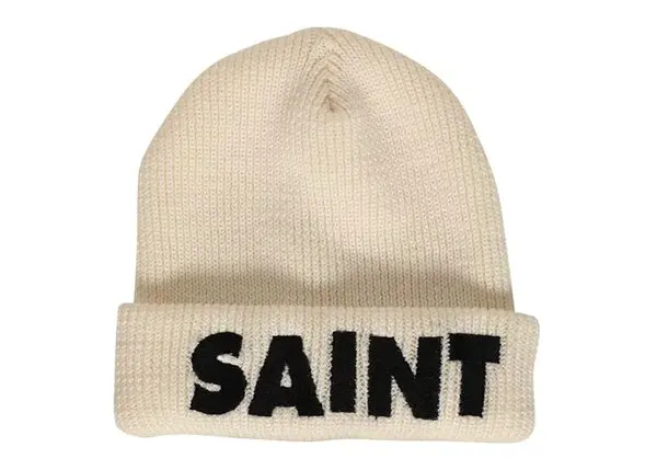 SAINT MICHAEL Logo Knit Beanie