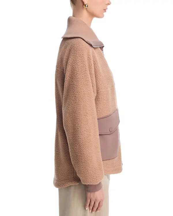 Varley Eleanor Fleece Jacket - Chanterell