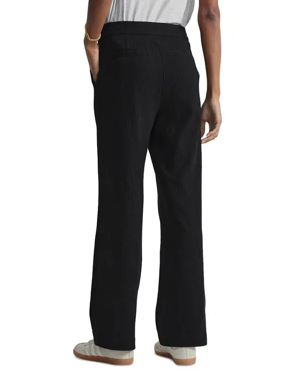 Varley Aberdeen Ribbed Knit Pants - Black