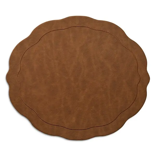 KIM SEYBERT Tailored Placemat - Brown