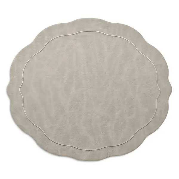 KIM SEYBERT Tailored Placemat - Gray