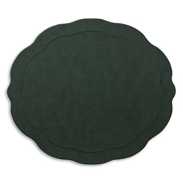KIM SEYBERT Tailored Placemat - Hunter Green