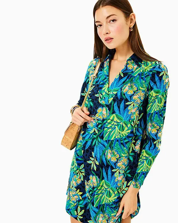 LILLY PULITZER Upf 50+ Chessie Dress - Multi The Hottest Spot