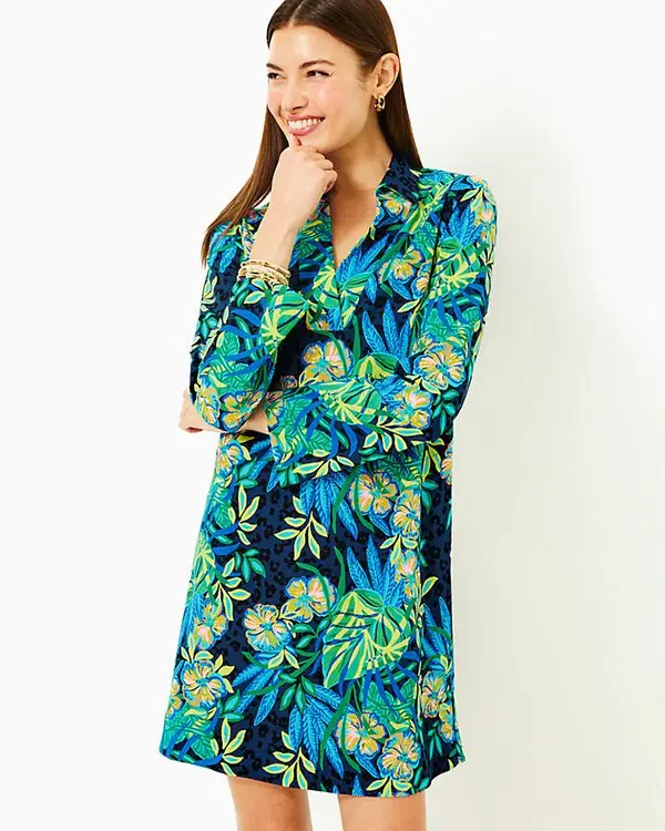 LILLY PULITZER Upf 50+ Chessie Dress - Multi The Hottest Spot