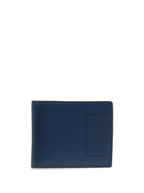 LANCEL Bi-fold Leather Wallet - Blue