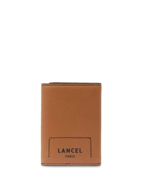 LANCEL Tri-fold Leather Wallet - Brown