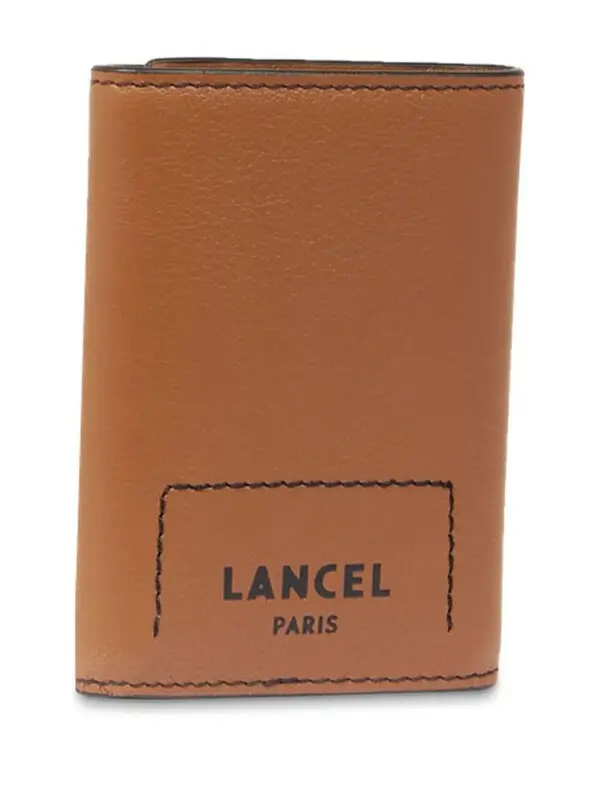 LANCEL Tri-fold Leather Wallet