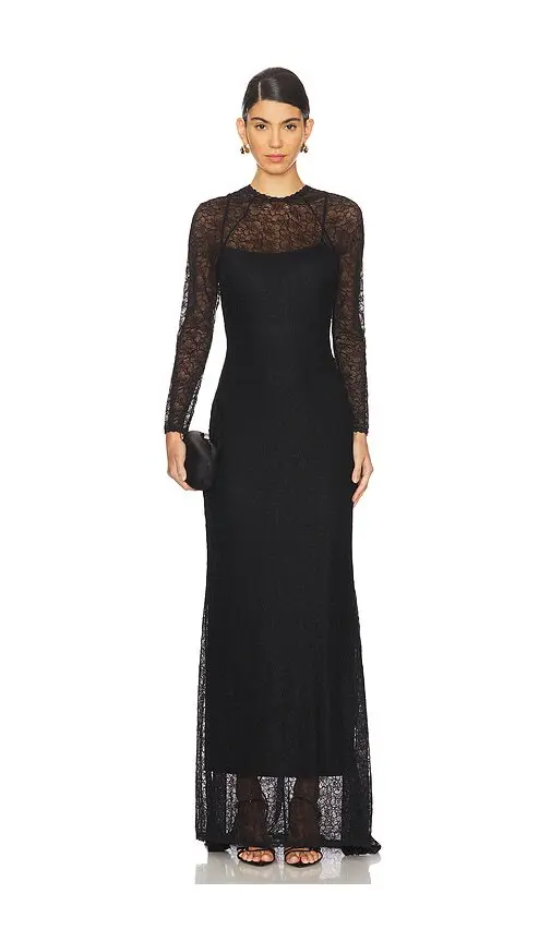 Simkhai Stacy Longsleeve Gown