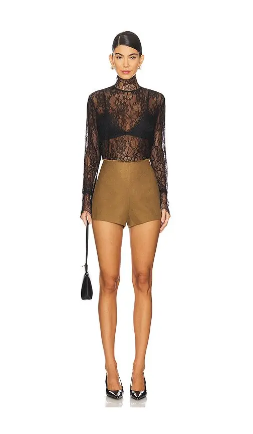 NONCHALANT LABEL Mary Lace Top