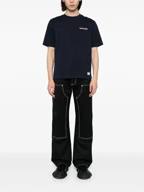 GROUND ZERO Logo-print Cotton T-shirt