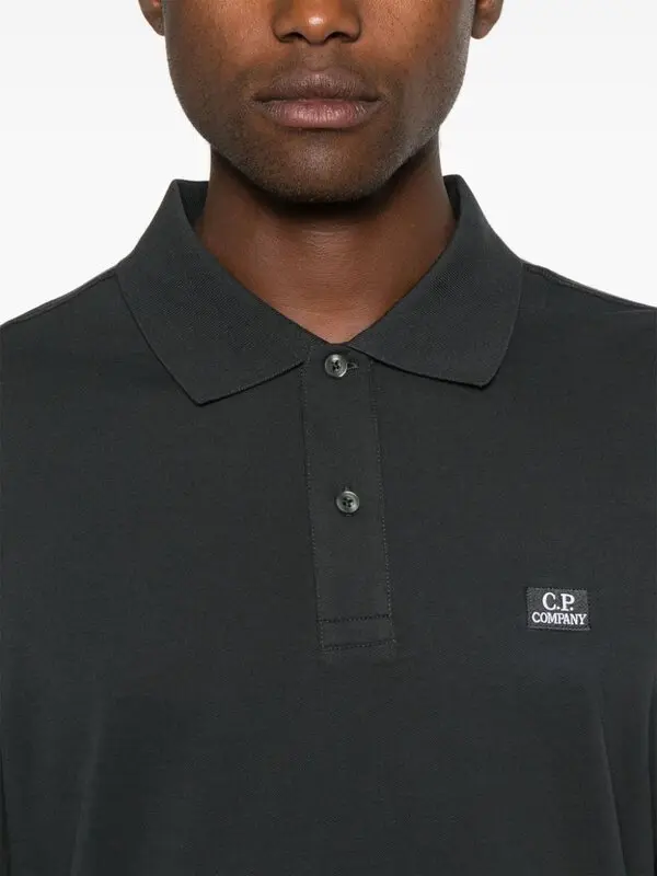 C.P. COMPANY Piqué Polo Shirt