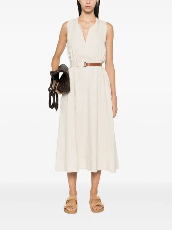 Lorena Antoniazzi Belted Midi Dress