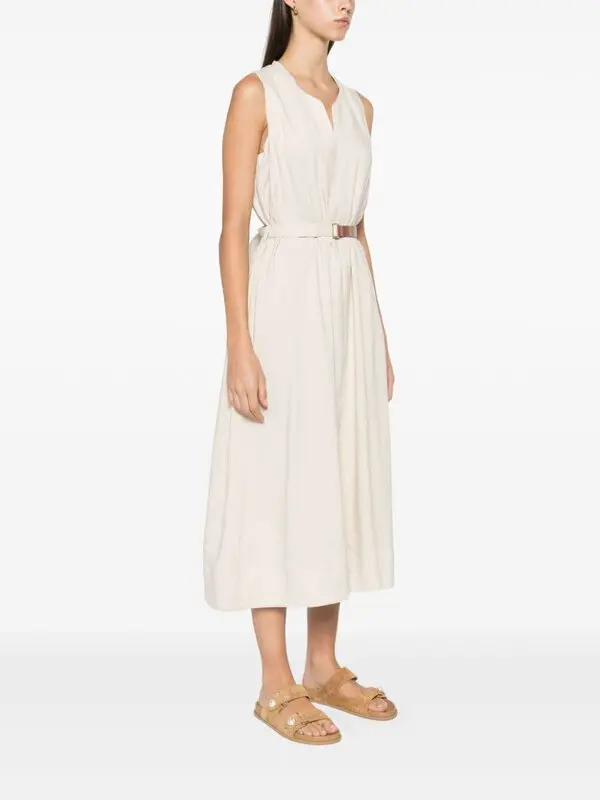 Lorena Antoniazzi Belted Midi Dress