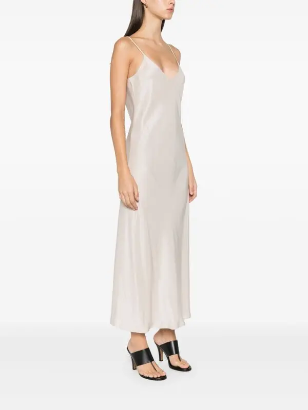 Lorena Antoniazzi V-neck Slip Midi Dress