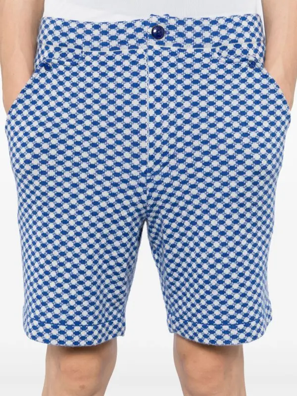 GOD'S TRUE CASHMERE Dot Cashmere Boat Shorts
