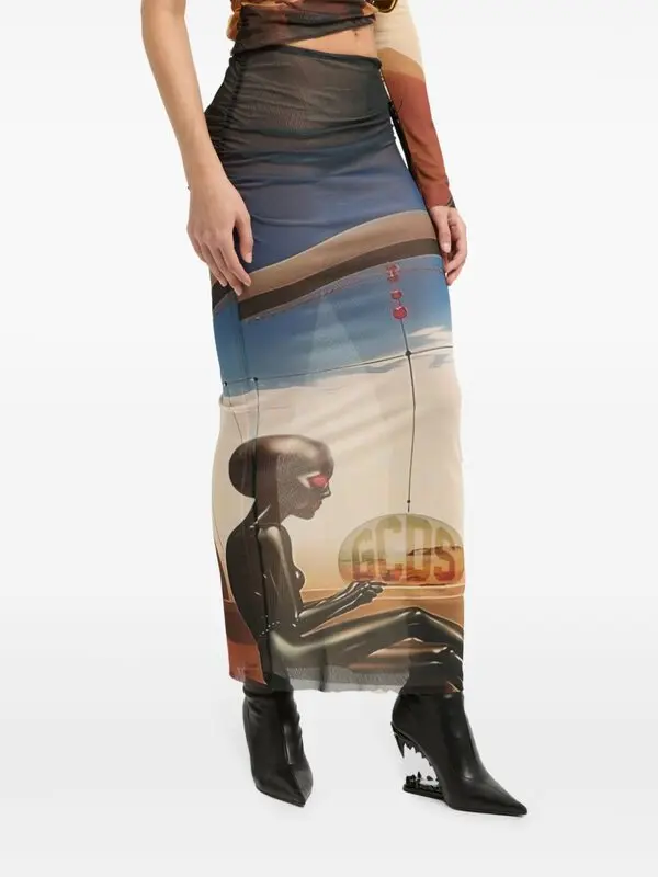 Gcds Creatures Tulle Skirt