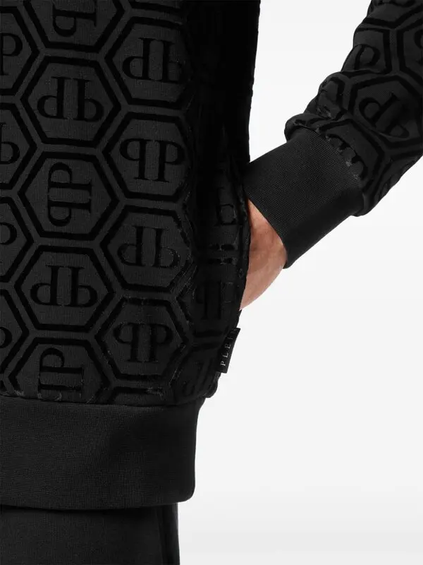 Philipp Plein Logo-flocked Hoodie