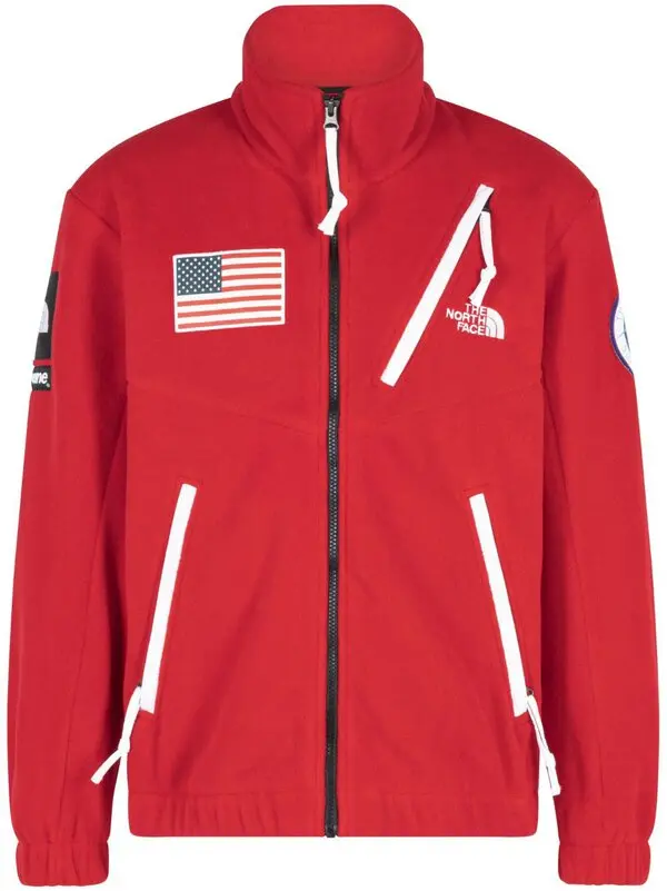 Supreme X The North Face Trans Antarctica Expedition Jacket - Red