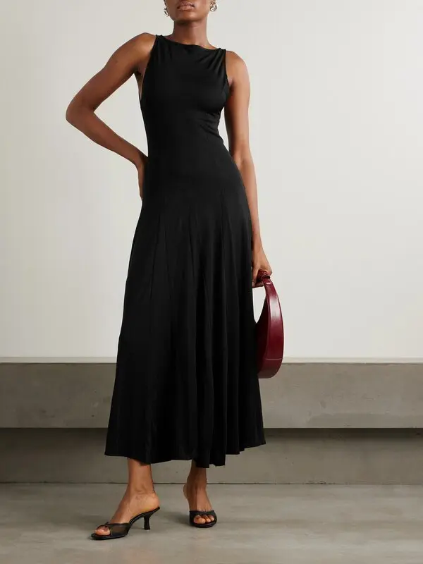 gramercy pleated dress Gramercy Pleated Maxi Dress