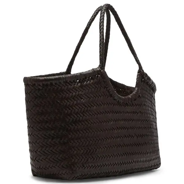 Dragon Diffusion Nantucket Basket Bag - Dark Brown