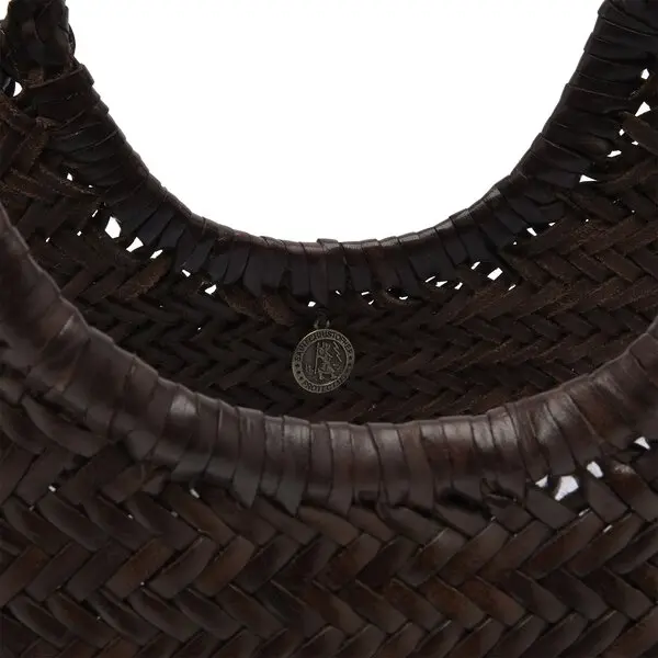 Dragon Diffusion Nantucket Basket Bag - Dark Brown