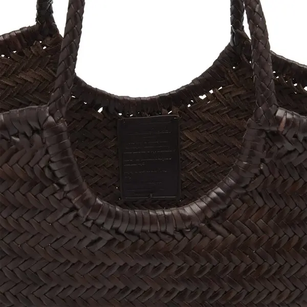 Dragon Diffusion Nantucket Basket Bag - Dark Brown