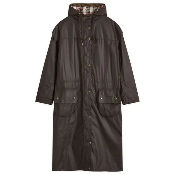 Barbour X Alexa Chung Hooded Wax Jacket