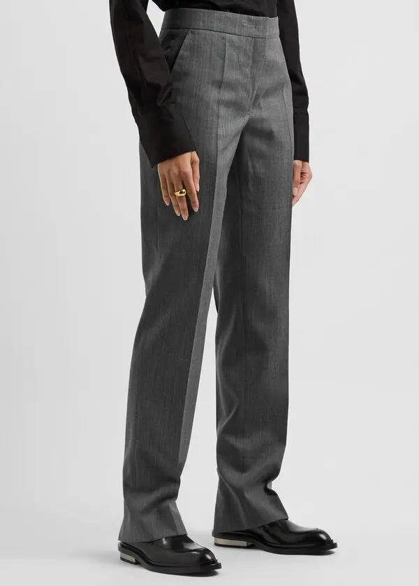 JIL SANDER Slim-leg Wool Trousers