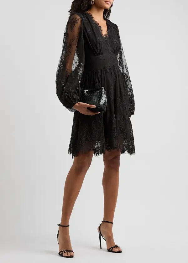 chinese dress ladies byTiMo - Lace Gown - Womens Clothing - Black - Lace - evening wear - after  five