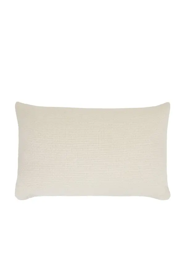 Jenni Kayne Alpaca Basketweave 14x22 Lumbar Pillow - Ivory