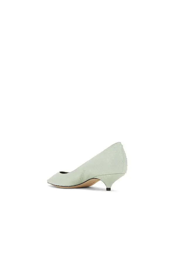 THE ROW Liisa Python Pump