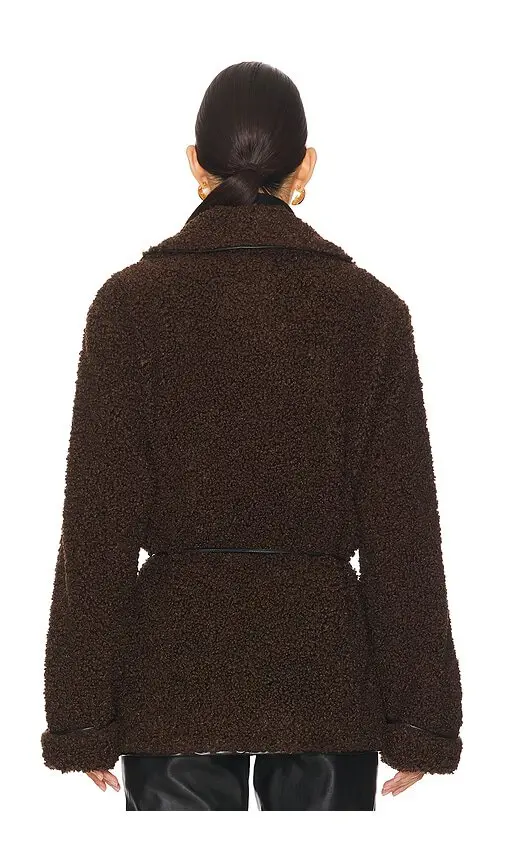 Simkhai Kimia Sherpa Jacket - Raven