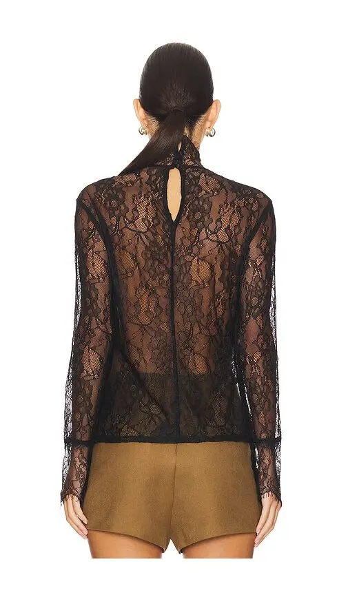 NONCHALANT LABEL Mary Lace Top