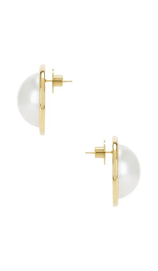 CENDRE Rue Cler Pearl Stud Earrings