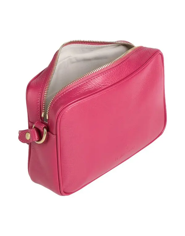 Il Bisonte Leather Crossbody Camera Bag
