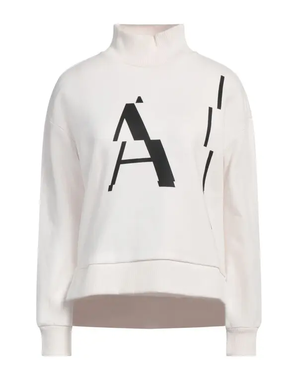 Armani Exchange Sweatshirt In Cotton And Elastane - Pink