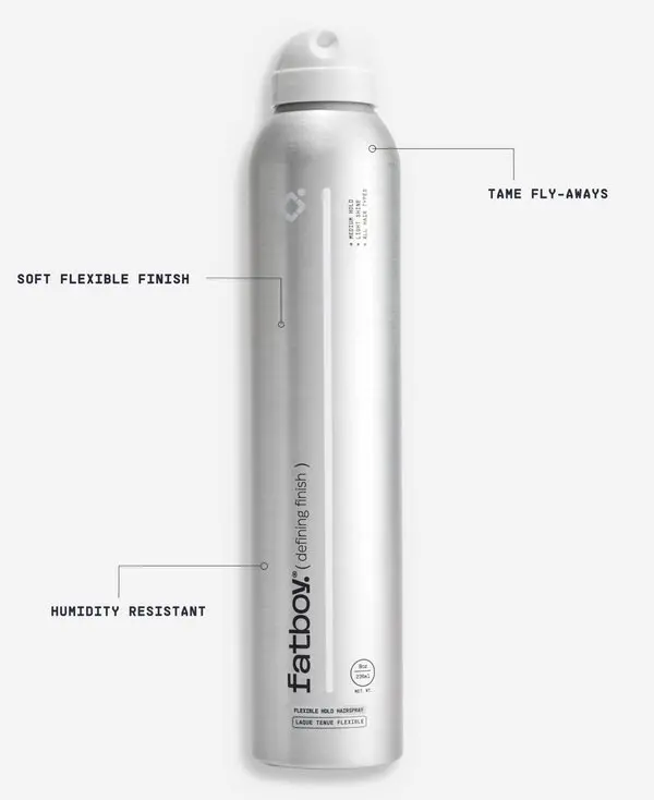 FATBOY Defining Finish Flexible Hold Hairspray