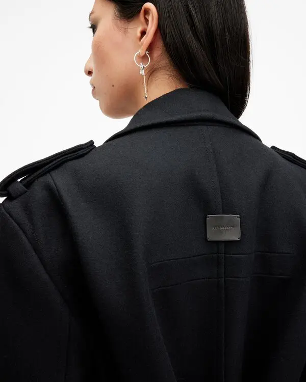 ALLSAINTS Augusta Cashmere Wool Blend Coat